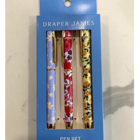 Draper James | Office | Draper James Ballpoint Ink Pens 3 Pack Nib ...